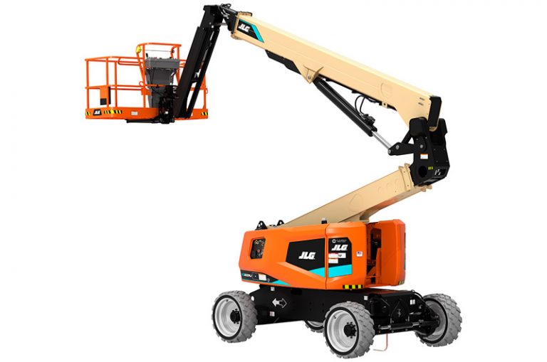 La nueva plataforma aérea EC600AJ de JLG® expande la serie de brazos ...